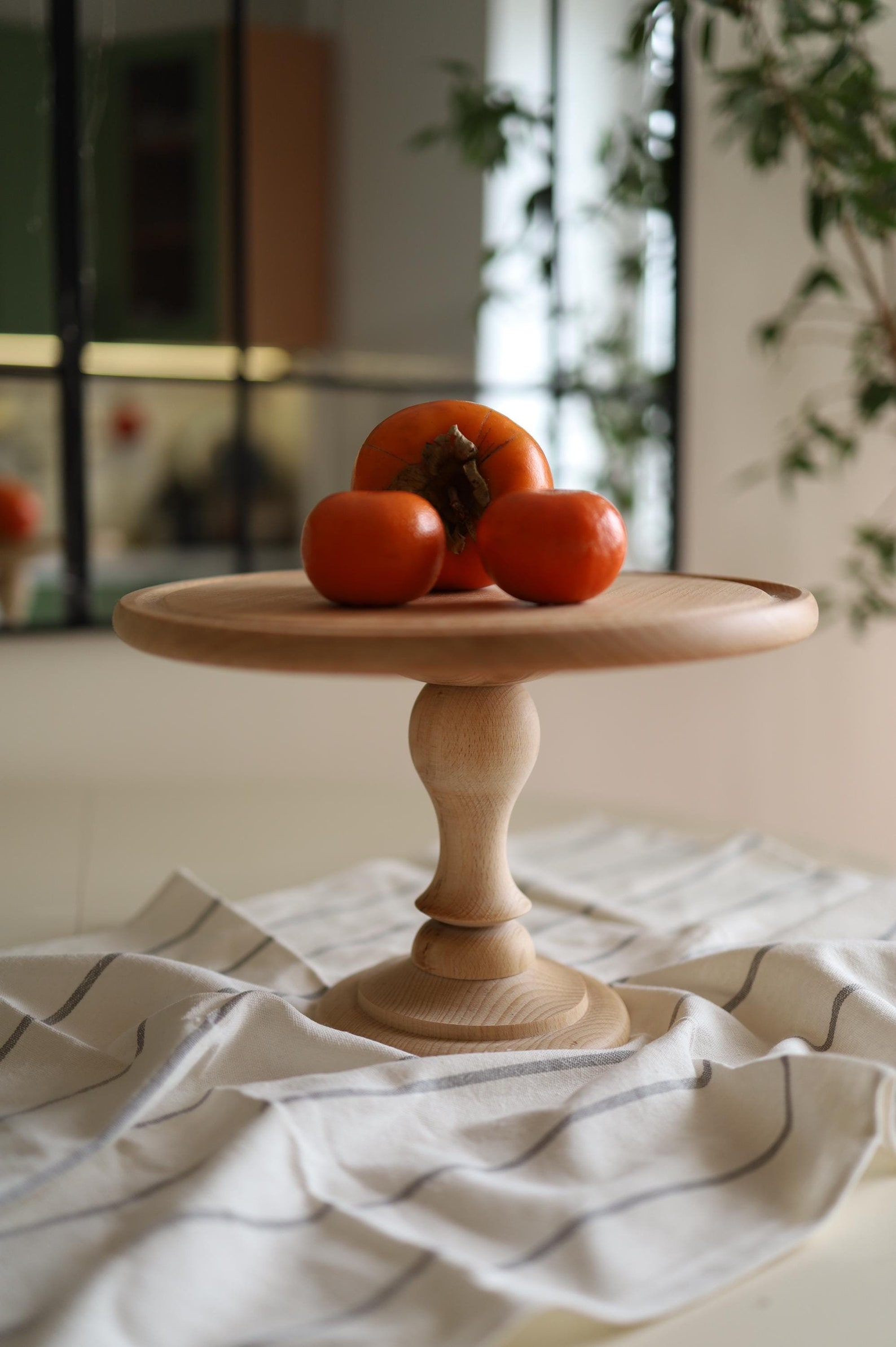 Unique Classic Cake Stand, Rustic Cake Display Plate for Wedding ...