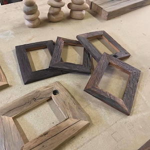 Rustic Reclaimed Centennial Wood Picture Frame, Distressed Handcrafted ...