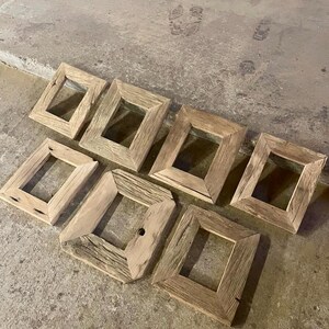 Rustic Reclaimed Centennial Wood Picture Frame, Distressed Handcrafted ...