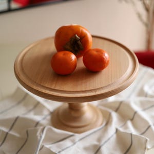 Unique Classic Cake Stand, Rustic Cake Display Plate for Wedding ...