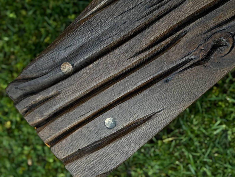 Small Handcrafted Wooden Milking Stool, Rustic Barn Oak Wood Step Stool ...