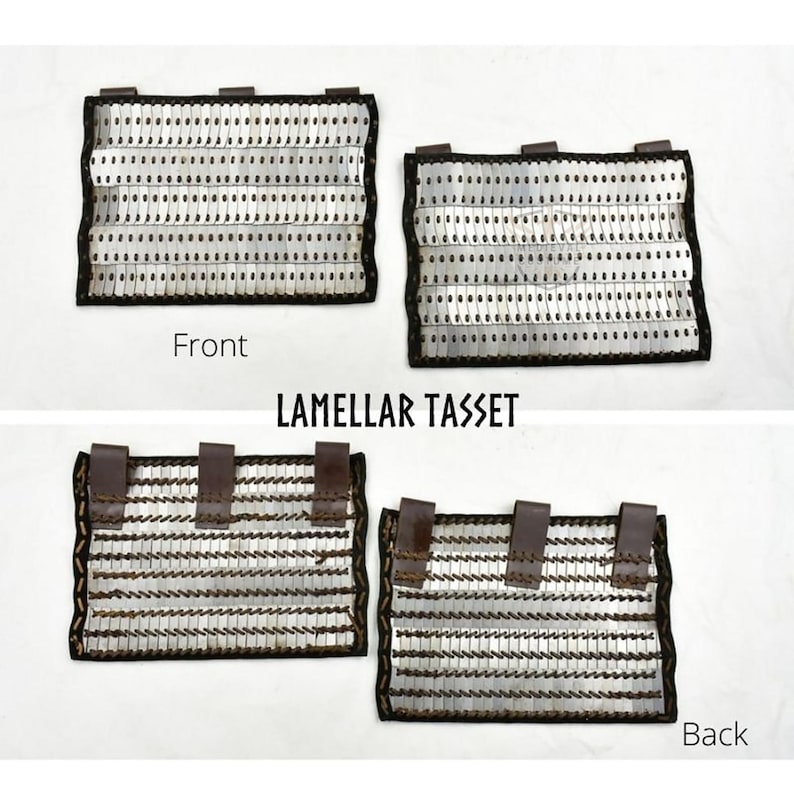 Steel Lamellar Body Armor Set | Viking Scale Armor Torso & Pauldrons ...