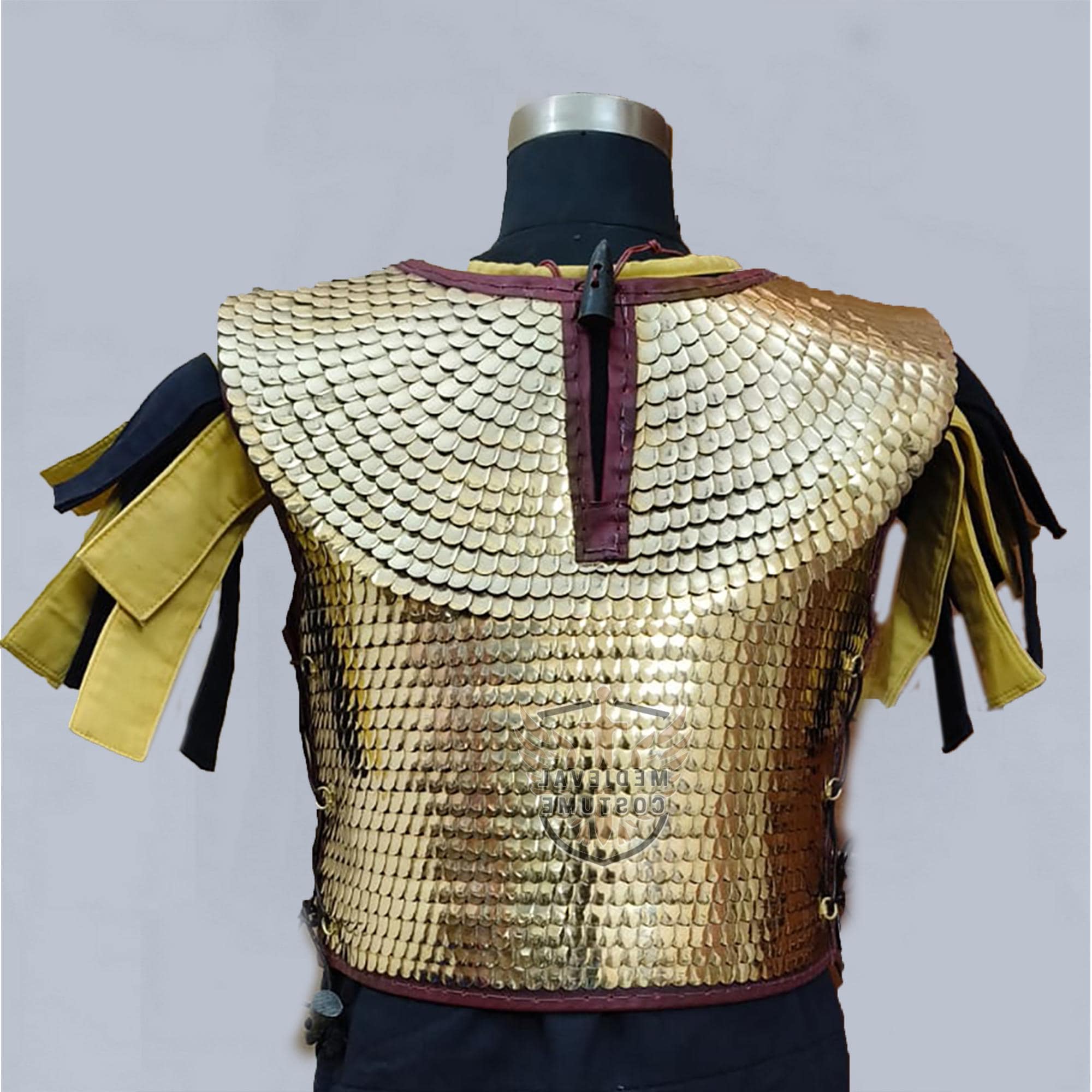 Roman Scale Armor Lorica Squamata, Wearable Brass Scale Mail Shirt, MA ...