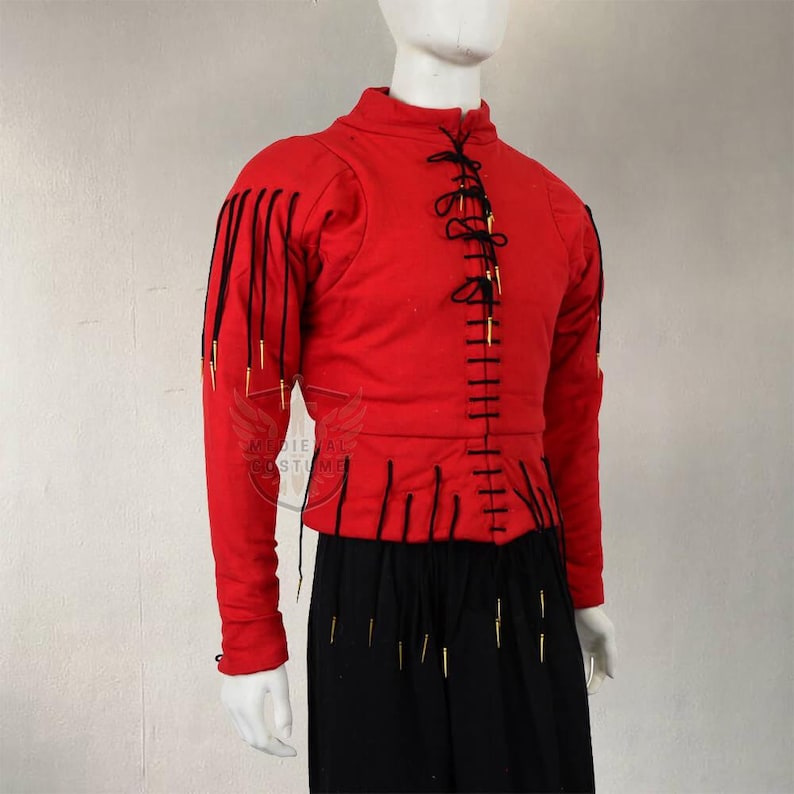 Viking Gambeson Cotton Padded Doublet Clothing for Medieval Event - Etsy
