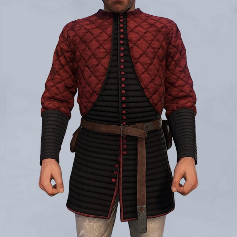 Medieval Padded Gambeson: Padded Costume for Renfaire & Larp - Etsy