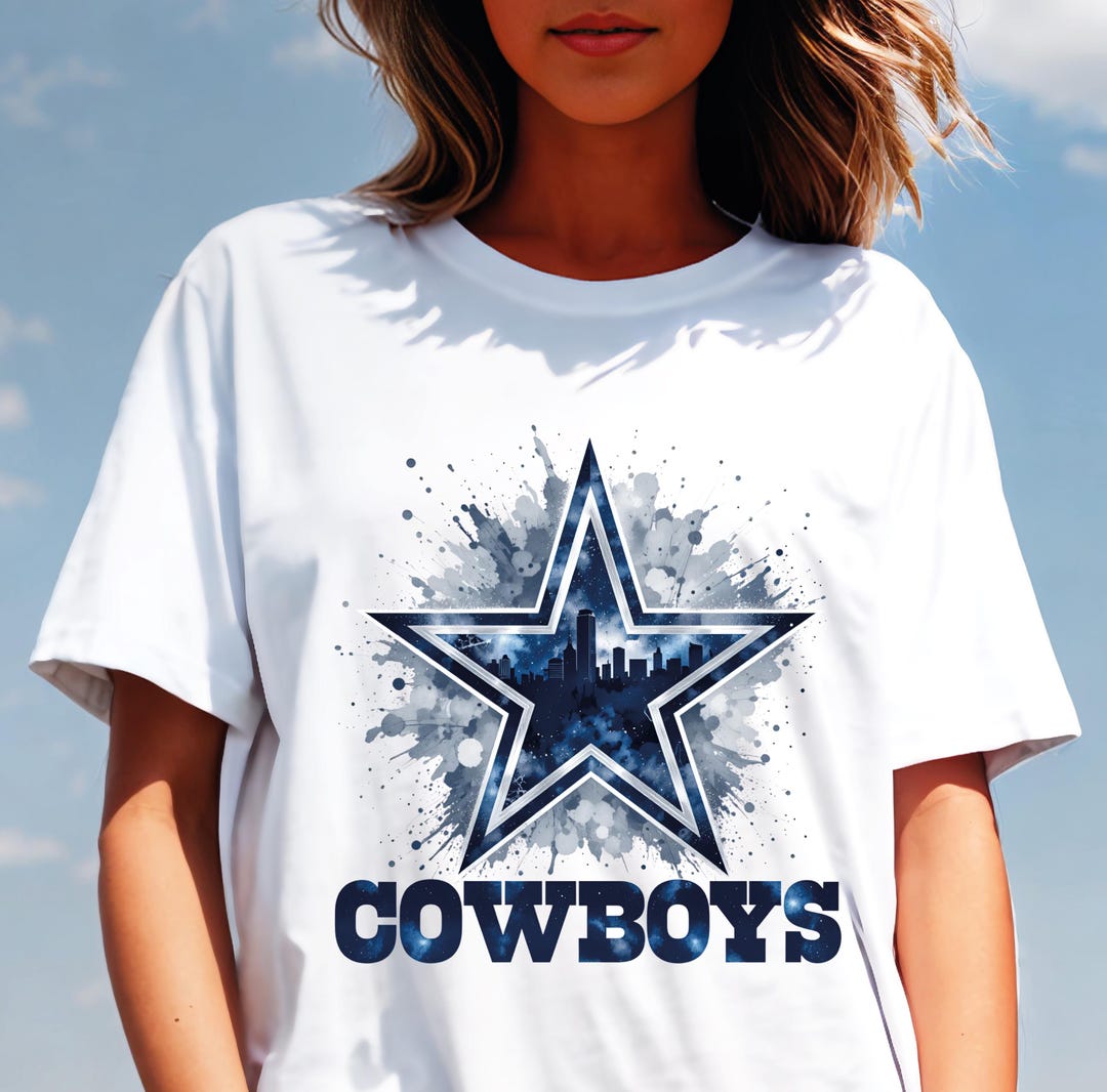 Cowboy DTF, Dallas Print, Game Day DTF, Dallas Lover Heat Press, Dallas ...