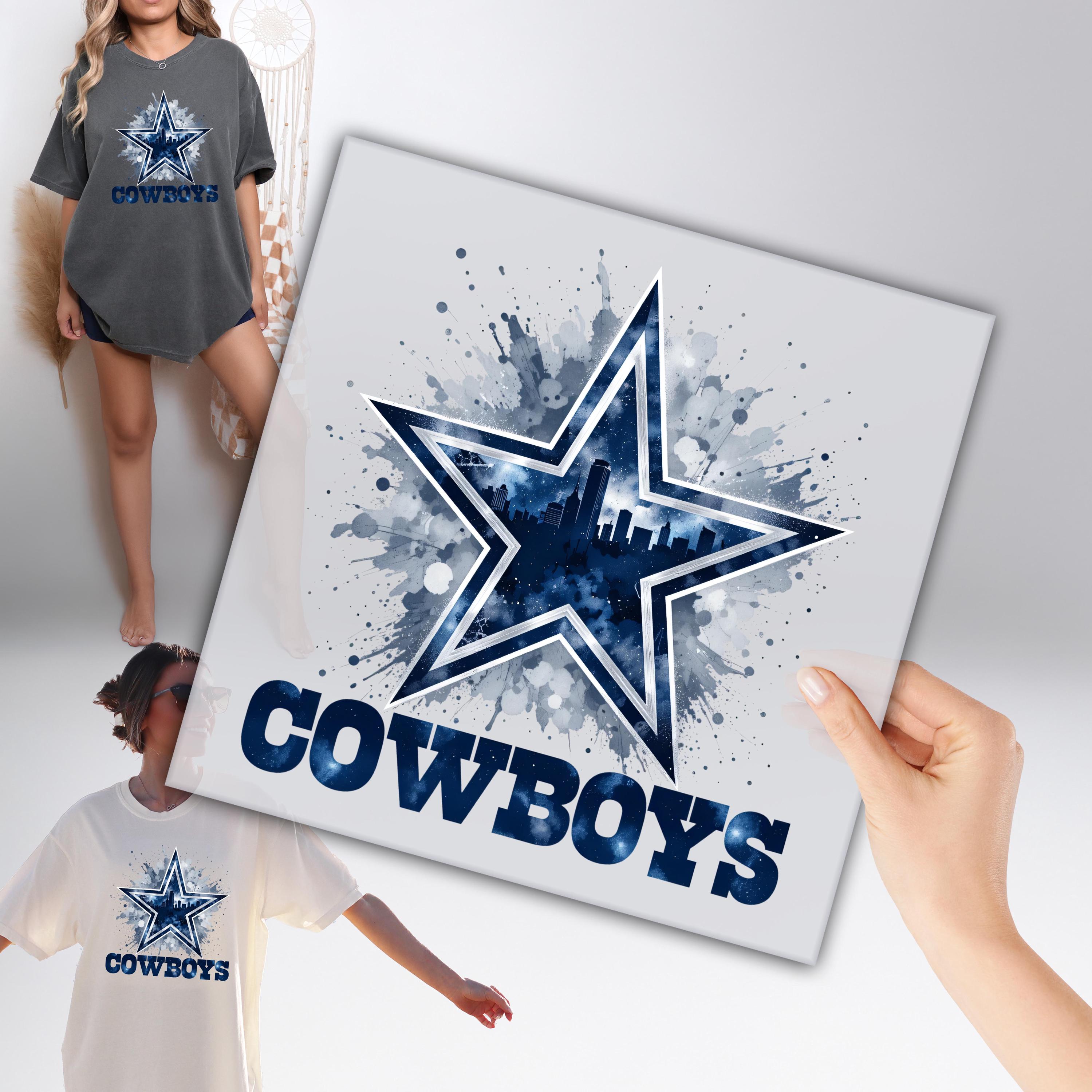 Cowboy DTF, Dallas Print, Game Day DTF, Dallas Lover Heat Press, Dallas ...