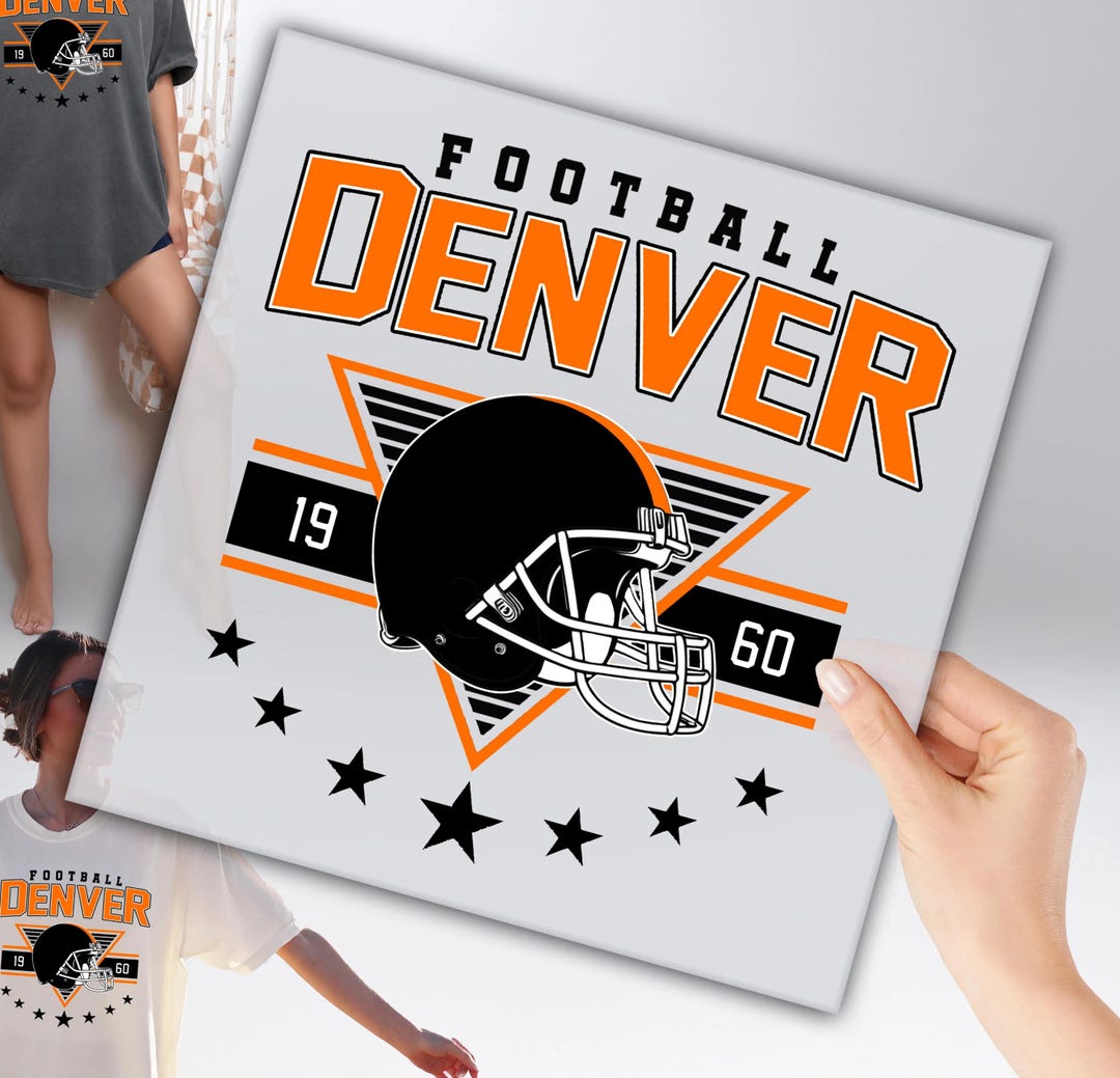 Denver DTF, Football Championship Vibes Ready to Press - Etsy