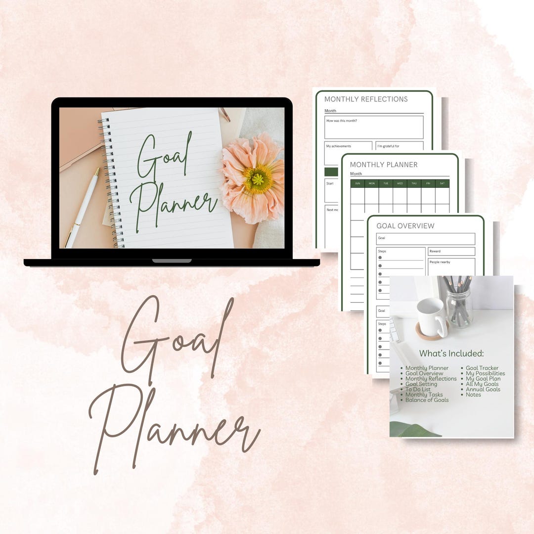 Goal Planner, Small Business Planner, Student Planner, Personal Planner ...