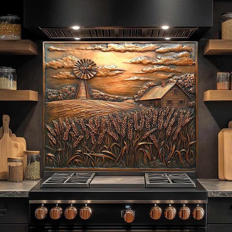 Stove Backsplash Panel - Etsy