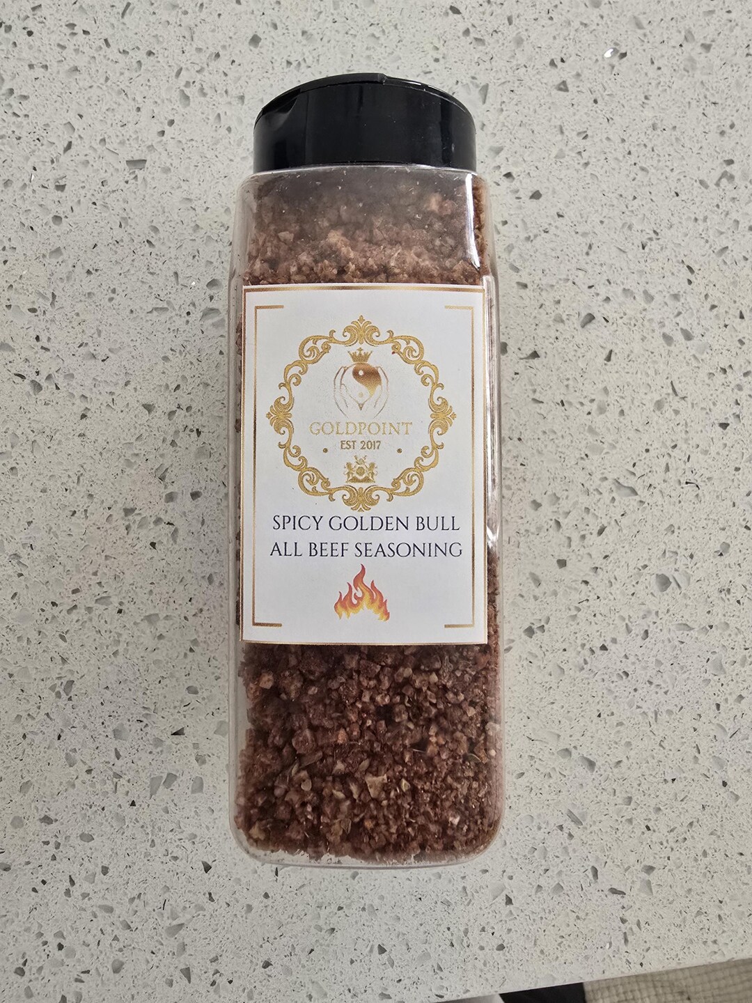 Spicy Golden Bull All Beef Seasoning – 16.7 Oz | Bold & Flavorful Blend ...