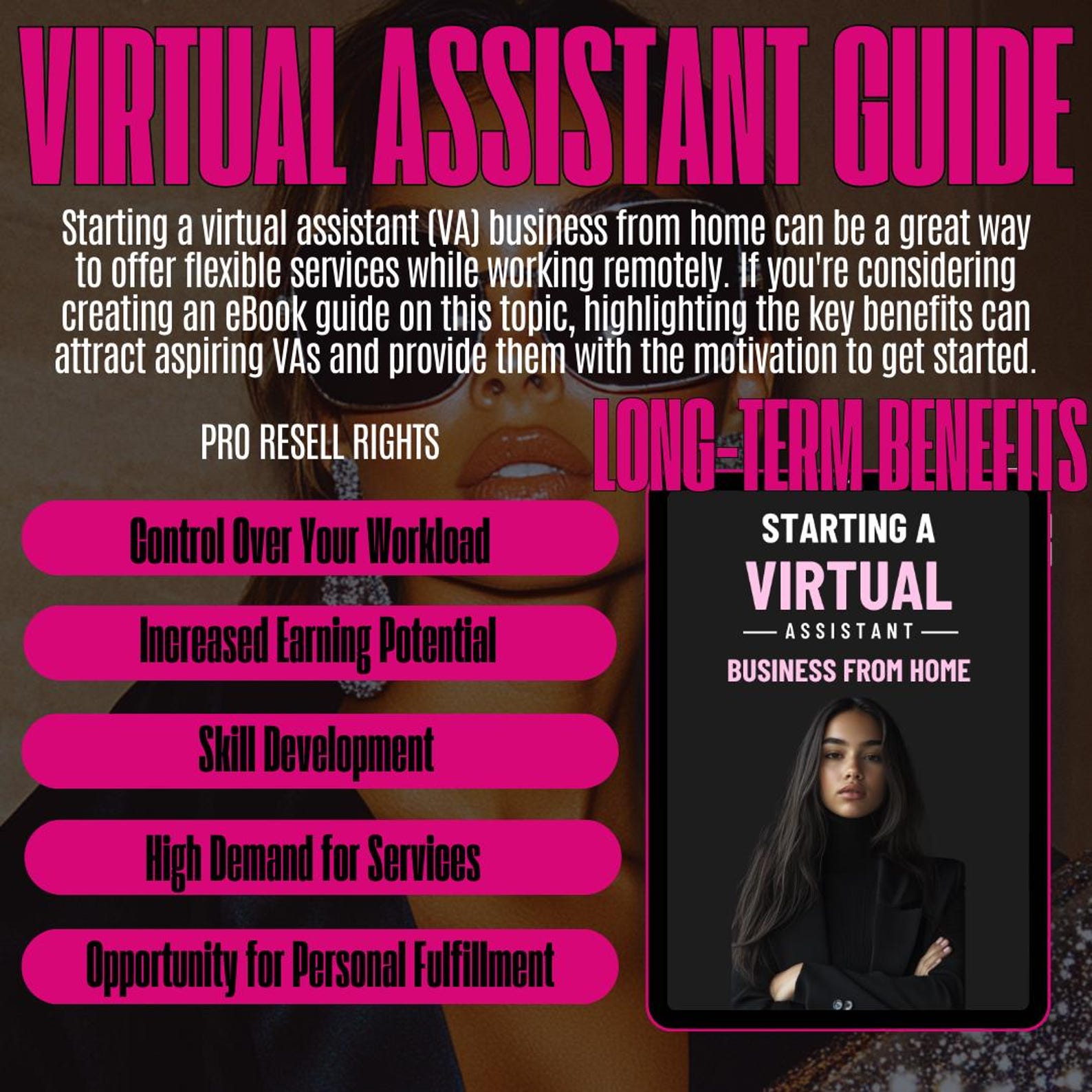 Virtual Assistant Business Guide: Launch & Grow (master Resell Rights ...