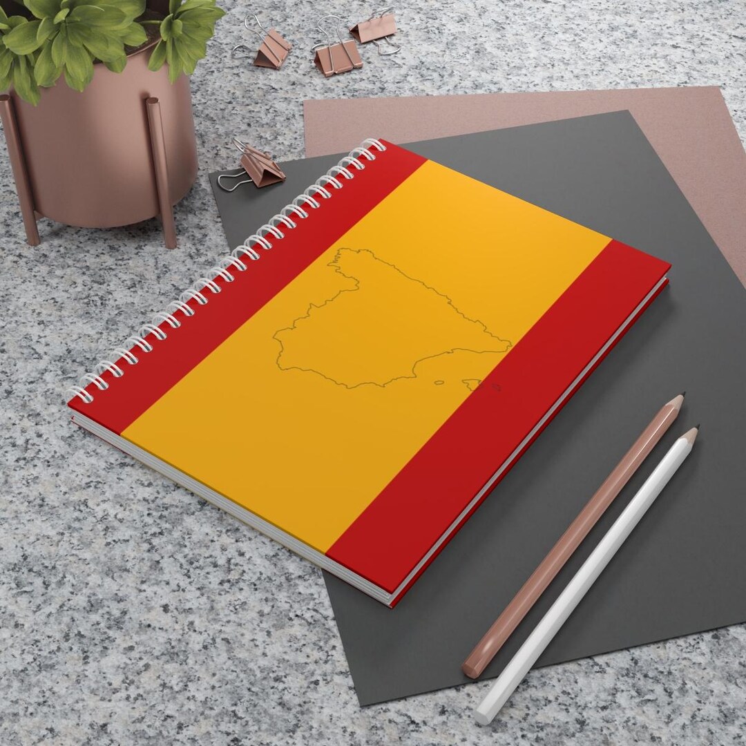 Spain Spiral Notebook Travel Journal, Vacation Diary, Wanderlust ...