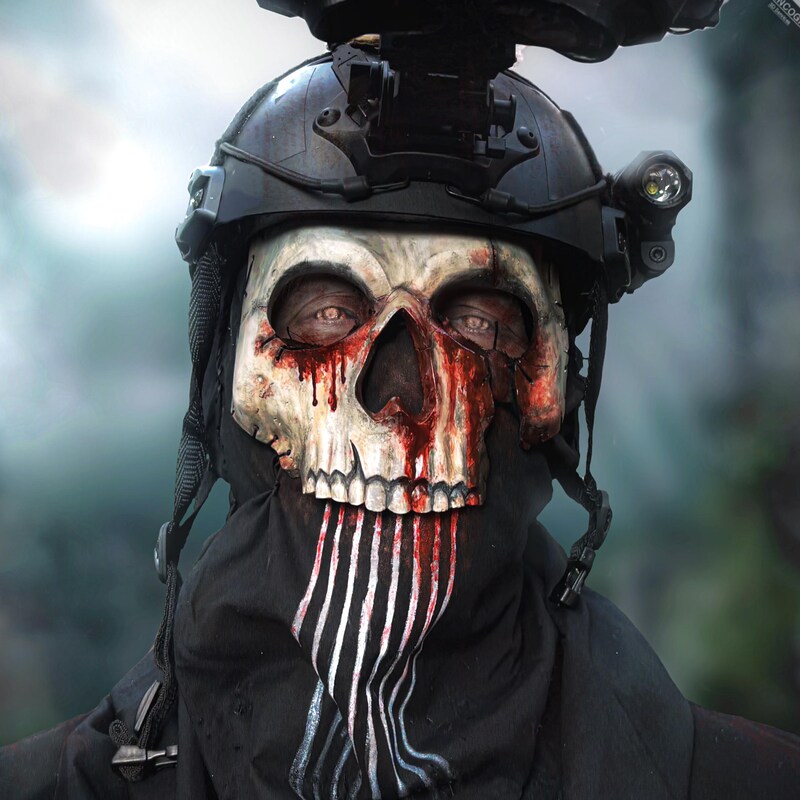 Simon Ghost Riley Cosplay - Etsy