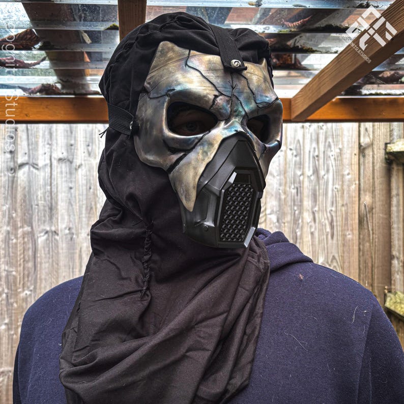 Mace Forged Mask | Cosplay / Airsoft - Ghost Inspired Design - Etsy