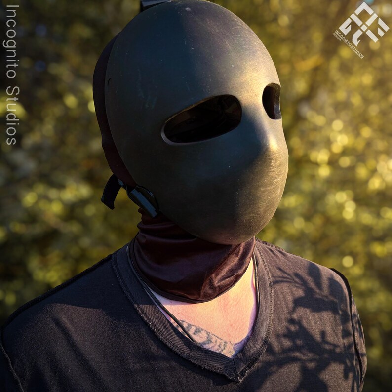 Black Ballistic Mask | Cosplay Tactical Combat Mask | Vigil Inspired - Etsy