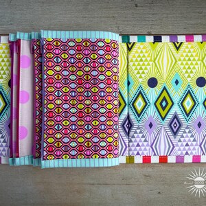 Tula Pink Tabby Road Small Booklet Pouch: Clear Vinyl Organizer - Etsy