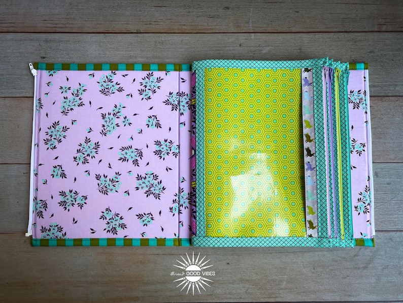 Tula Pink Full Hoppy Go Lucky Large Booklet Pouch - - Etsy