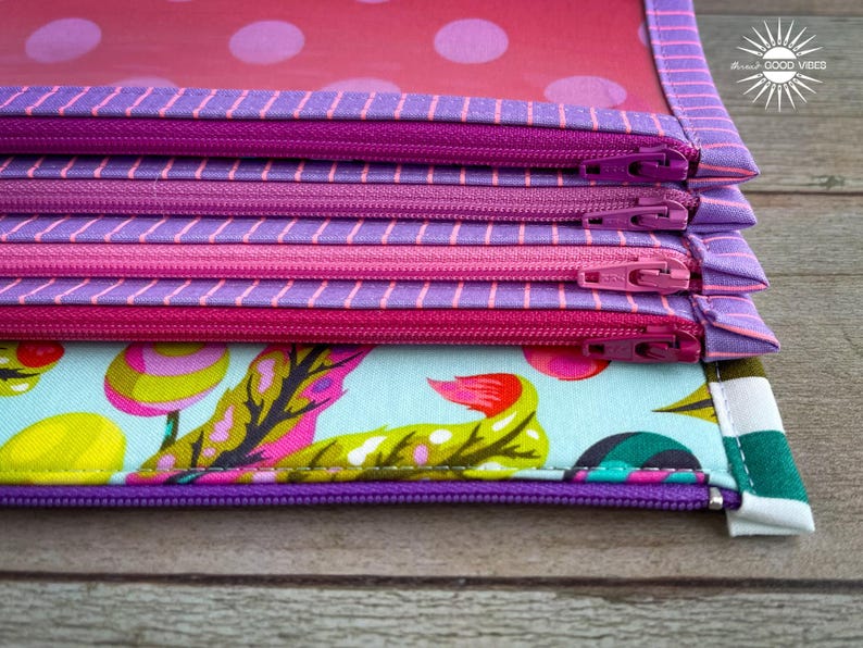 Tula Pink Tabby Road Large Booklet Pouch - Made to Order - Etsy