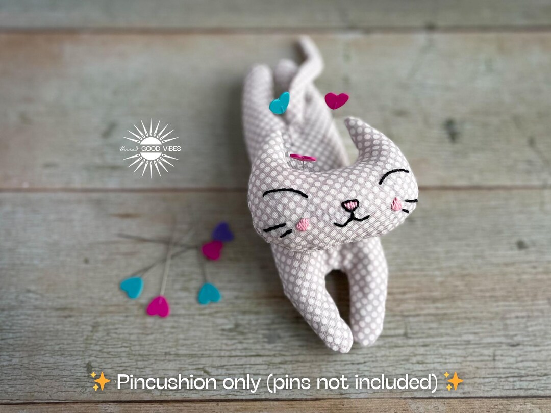 Tilda Kitty Cat Pincushion - Great Gift! - Etsy