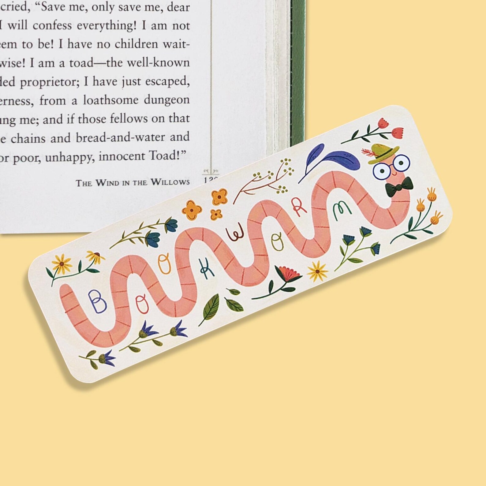 Bookworm Bookmark Cute Bookmarks Gifts for Readers Bookworm Gifts ...