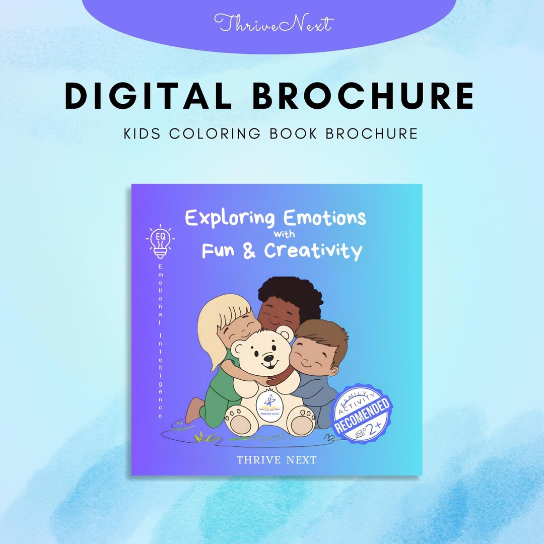 Teddy Bear Coloring Kid Educational Book EQ Learning Coloring Story ...