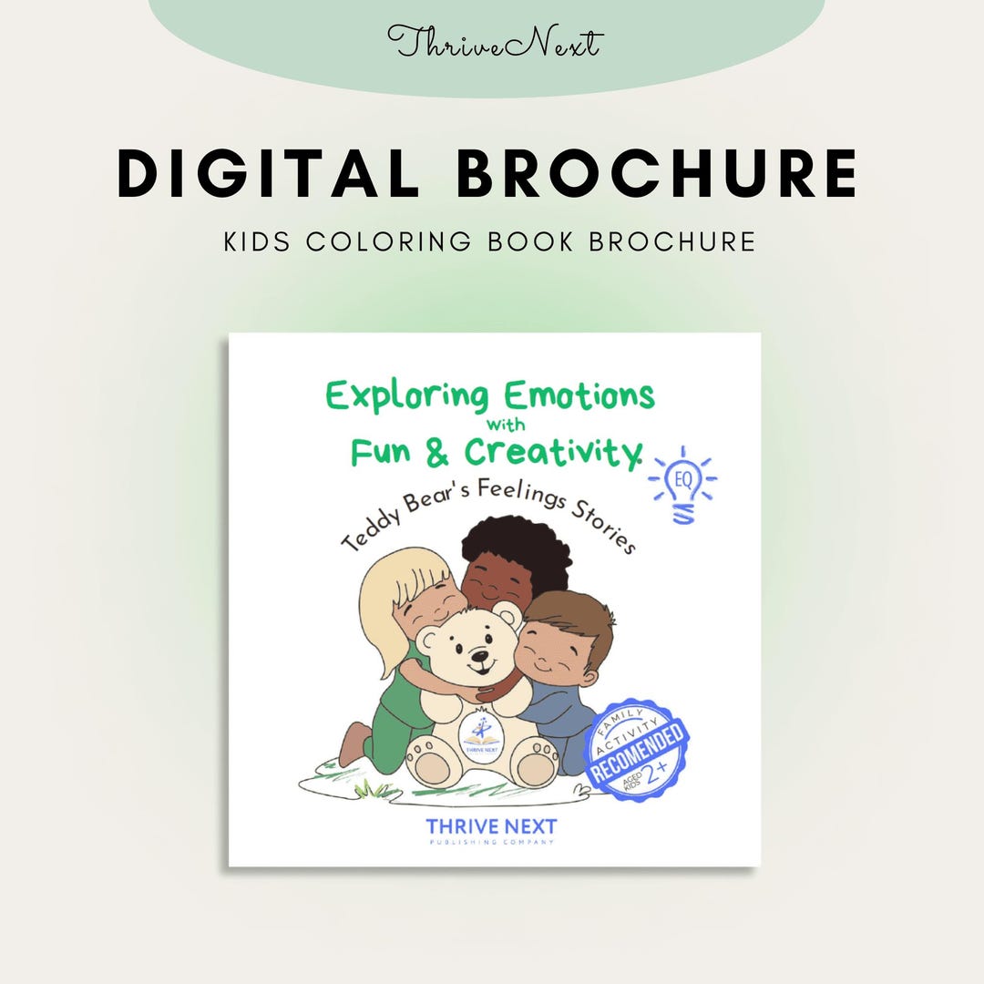 Children's Book Exploring Emotions Gift Fun Learning Activity Kids ...