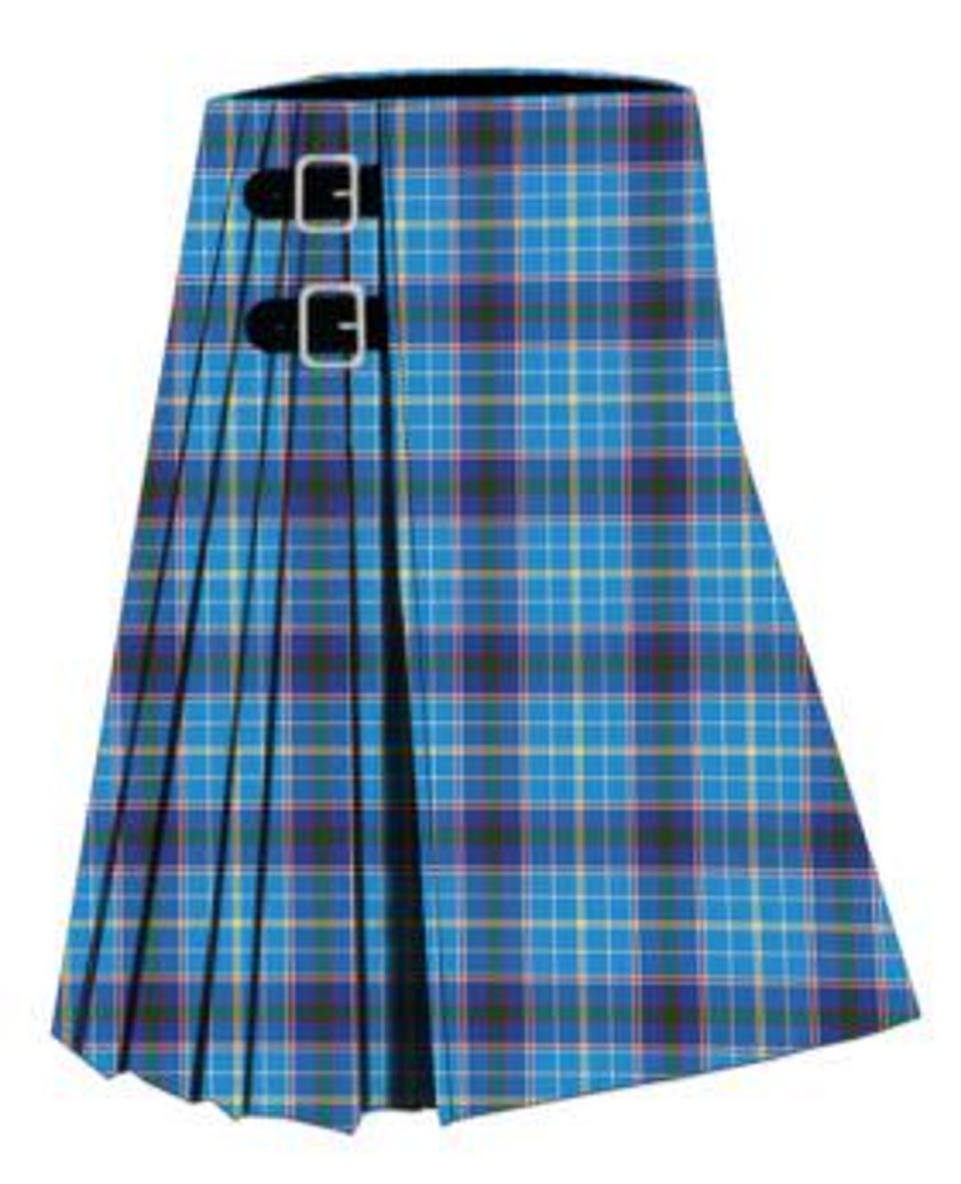 Blue Tartan Kilt Handmade Tartan Kilt Traditional Buchanan Blue Kilt 8 ...