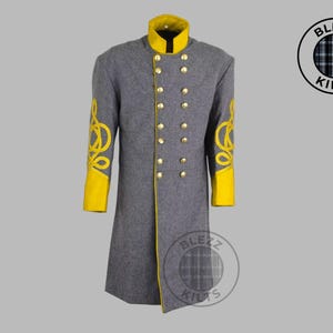 19th Century Men’s Confederate Grey Wool Coat - Etsy