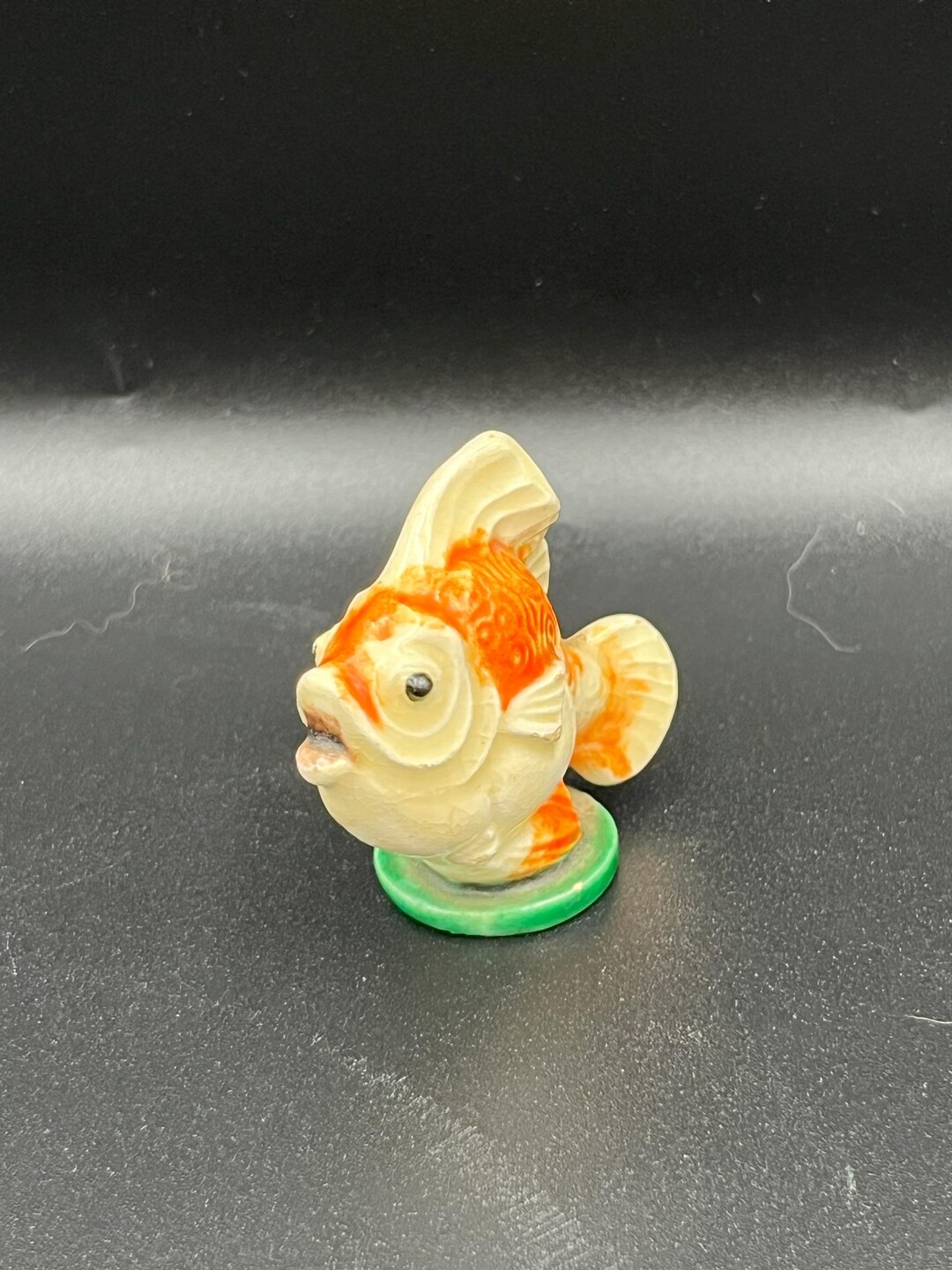 Hand-painted Goldfish Figurine – Vintage Ceramic Decor - Etsy