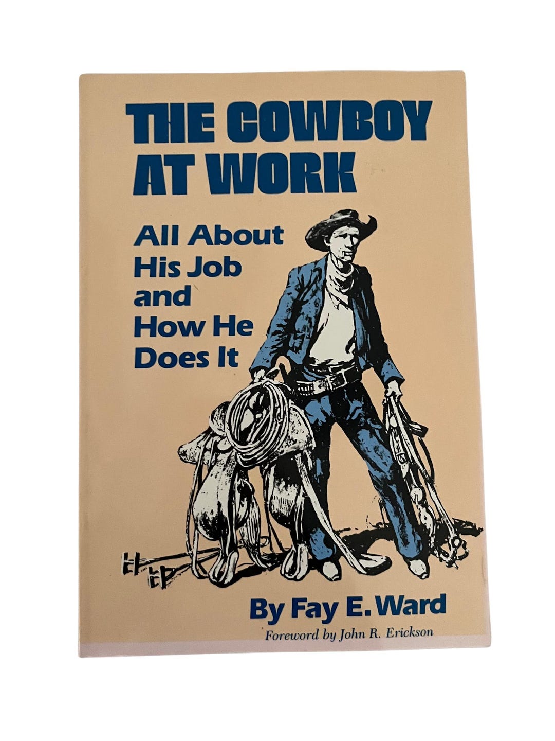 The Cowboy at Work Book by Fay E. Ward - Etsy