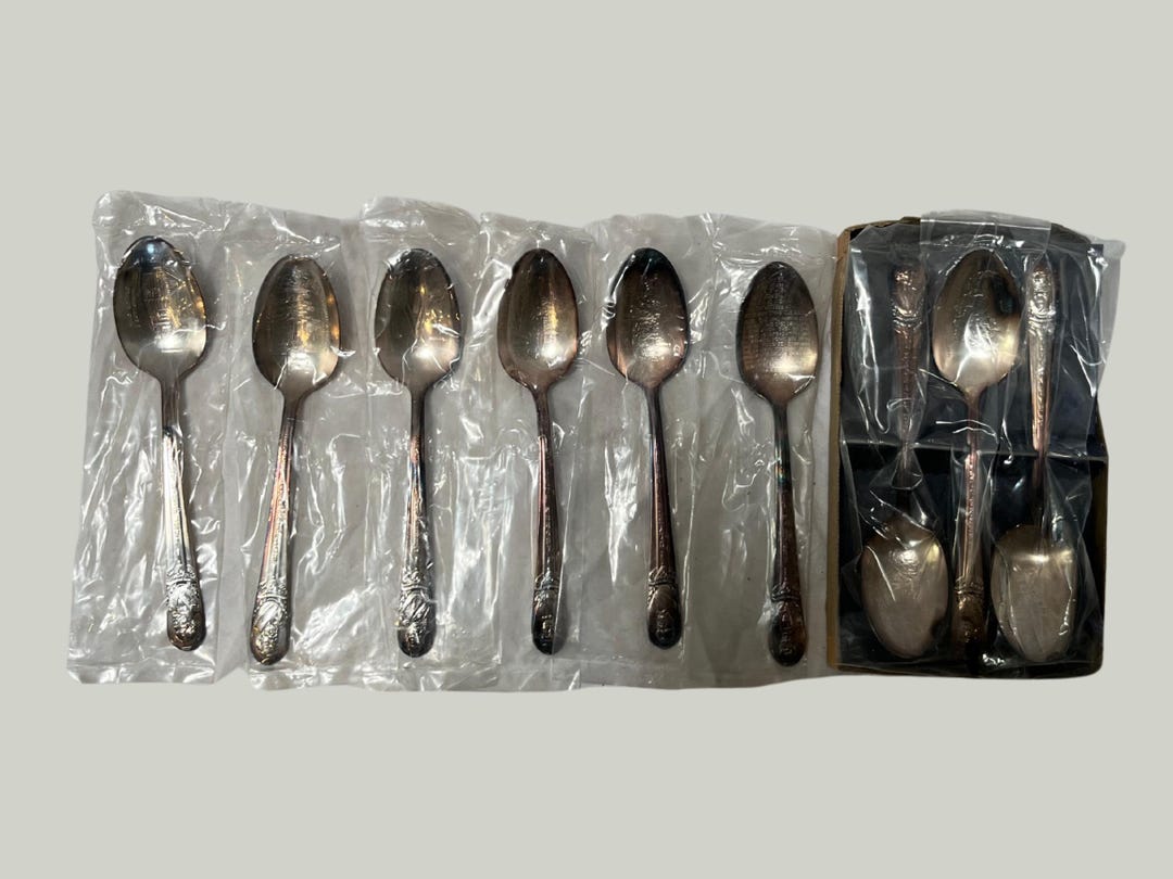 Wm. Rogers Presidential Spoons Set | Silver Plate | Historic Events - Etsy