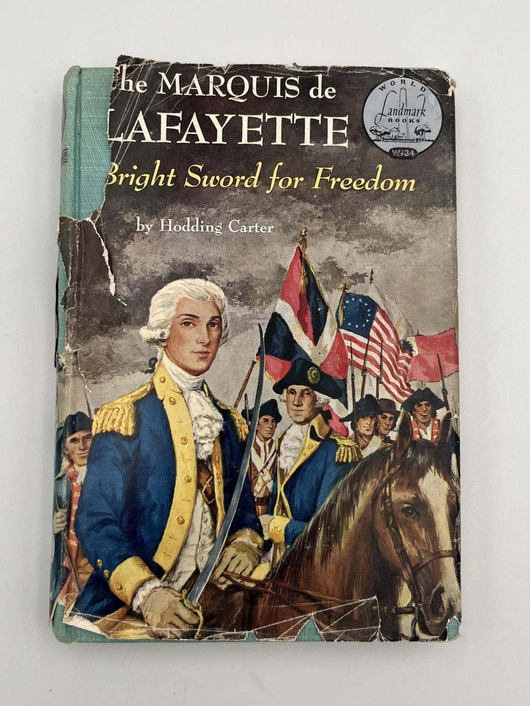 The Marquis De Lafayette: Bright Sword for Freedom Book – Landmark ...