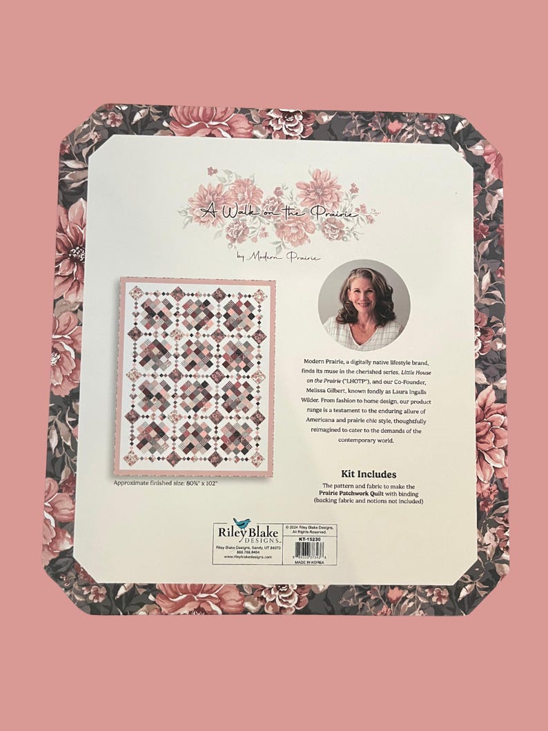 Prairie Quilt Kit – Modern Patchwork in Keepsake Box - Etsy