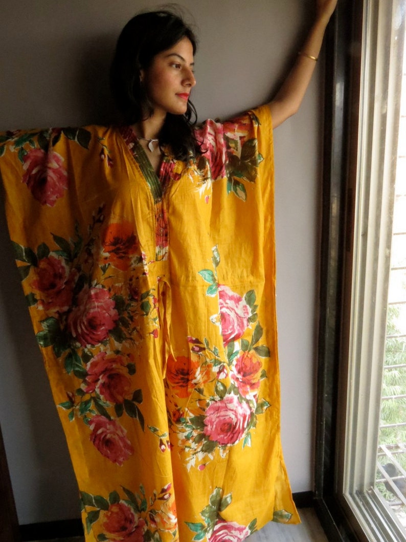 Yellow Nursing Maternity Hosptial Gown Delivery Kaftan - Perfect as ...