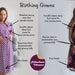 Eggplant Birthing Gowns Labor Gowns, Delivery Gowns, Hospital Gowns ...