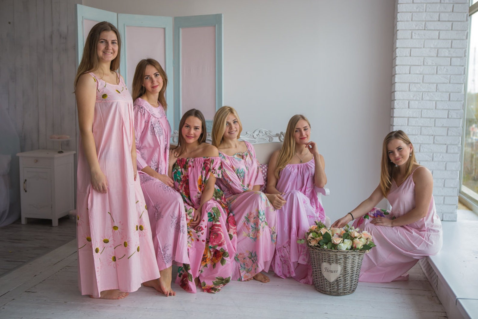 Long Light Pink Nighties for Every Woman Who Loves a Comfortable Sleep ...