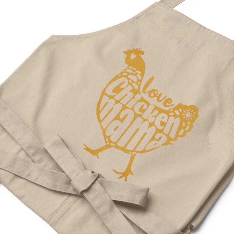 Chicken Mama Apron, Funny Farm Kitchen Apron, Adjustable Apron for ...
