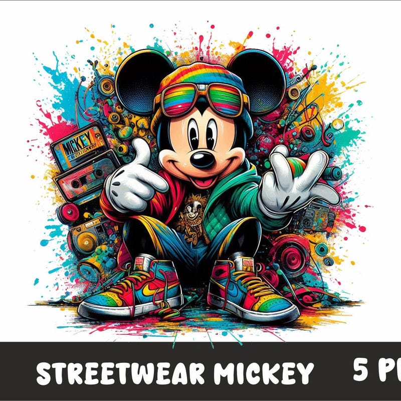 Mickey Mouse Gangster - Etsy