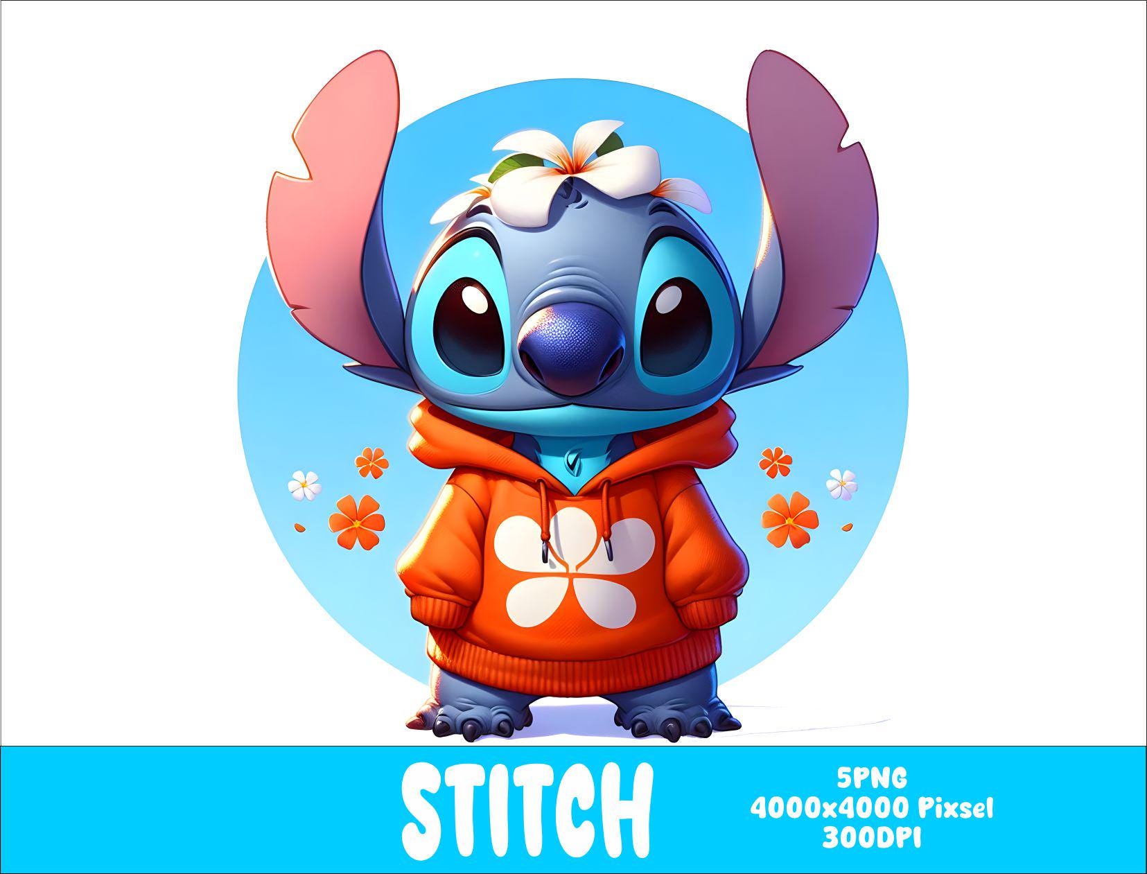 Stitch 5 PNG Stitch Splash and Watercolor Png Stitch Transparent PNG ...