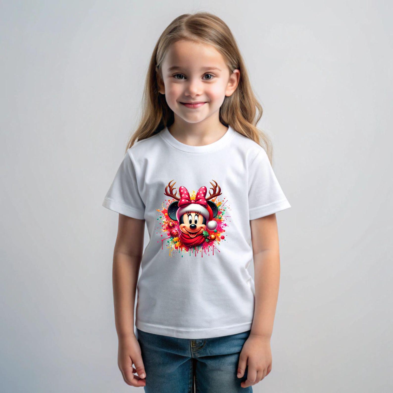 5 PNG Chirstmas Deer Minnie Mouse Png ,christmas Minnie Character,merry ...