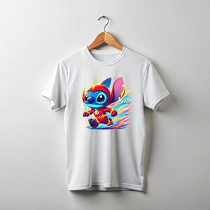 5 PNG Stitch Super Hero Png Flash Stitch Splash and Watercolor Png ...