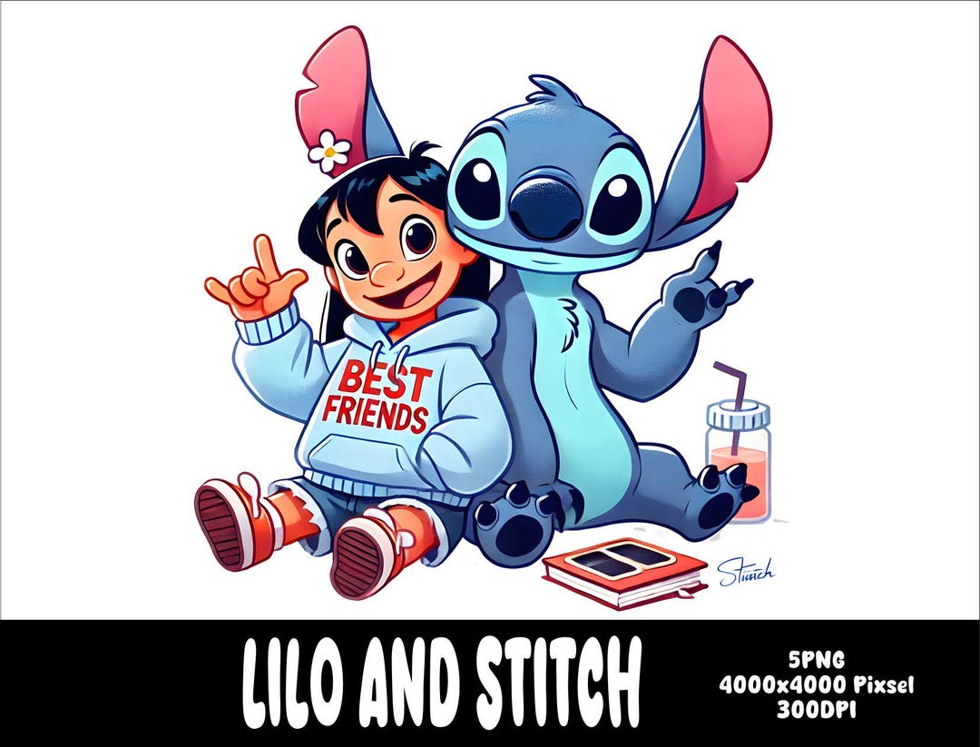 5 PNG Lilo and Stitch Best Friends, Lilo and Stitch 5 PNG Lilo and ...