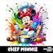 5 PNG Chef Mınnıe Png Chef Mouse Splash and Watercolor Png Mınnıe ...