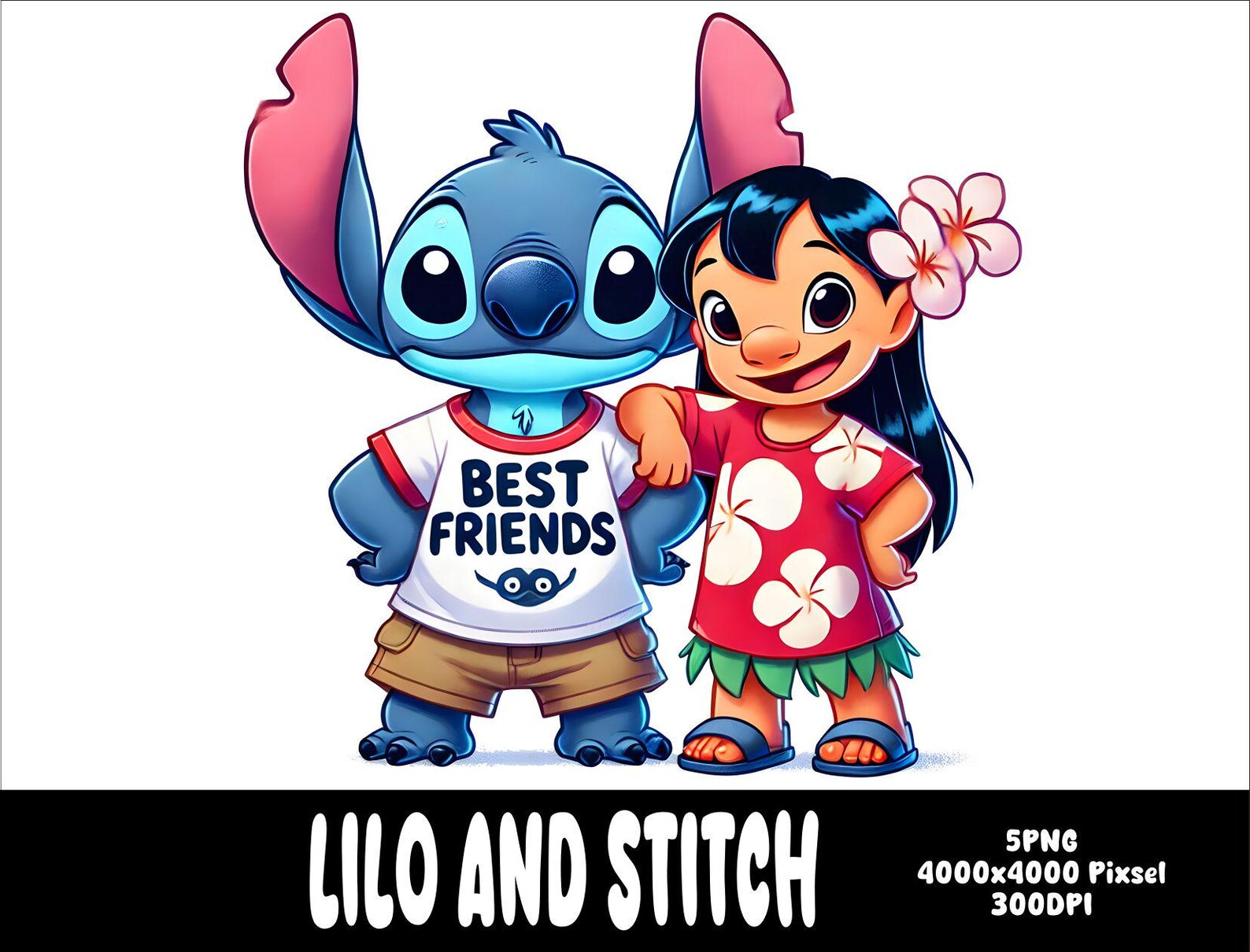 5 PNG Lilo and Stitch Best Friends, Lilo and Stitch 5 PNG Lilo and ...