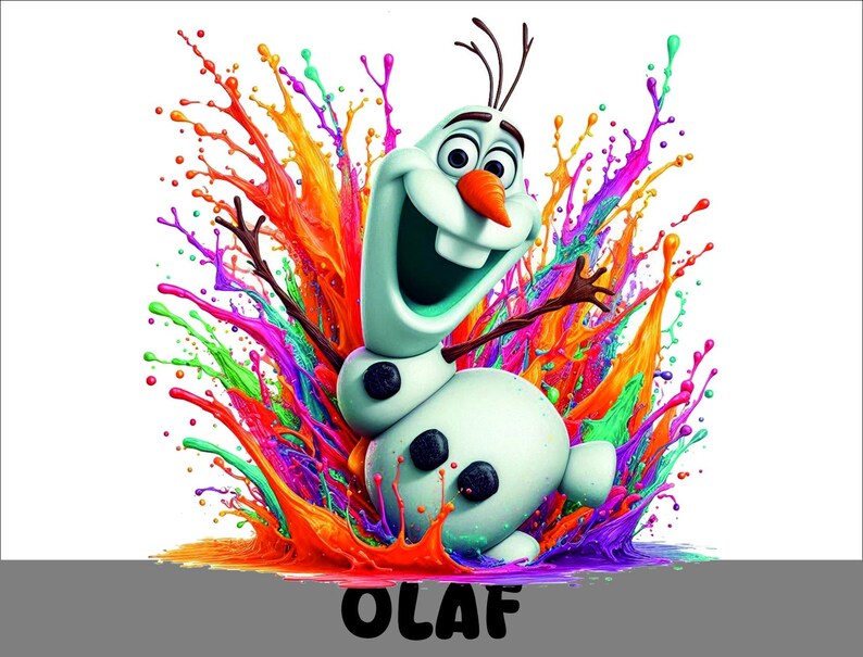 5 PNG Olaf Png Olaf Splash and Watercolor Png Olaf Transparent PNG File ...