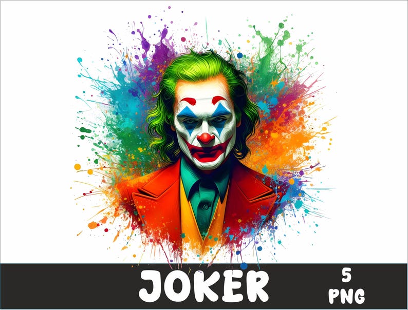 5 PNG Joker Png Splash and Watercolor Png Joker Transparent PNG File ...