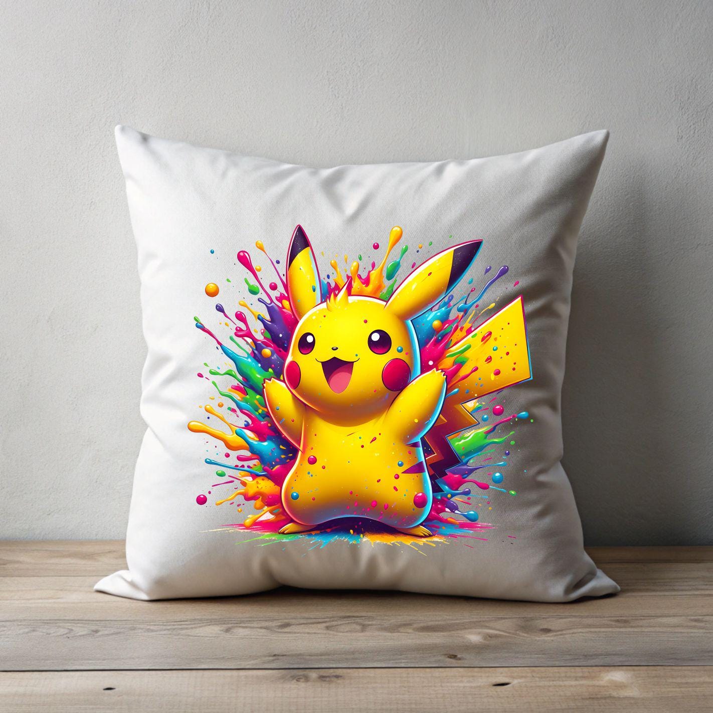 Pikachu 5 PNG Pikachu Splash and Watercolor Png Pikachu Transparent PNG ...
