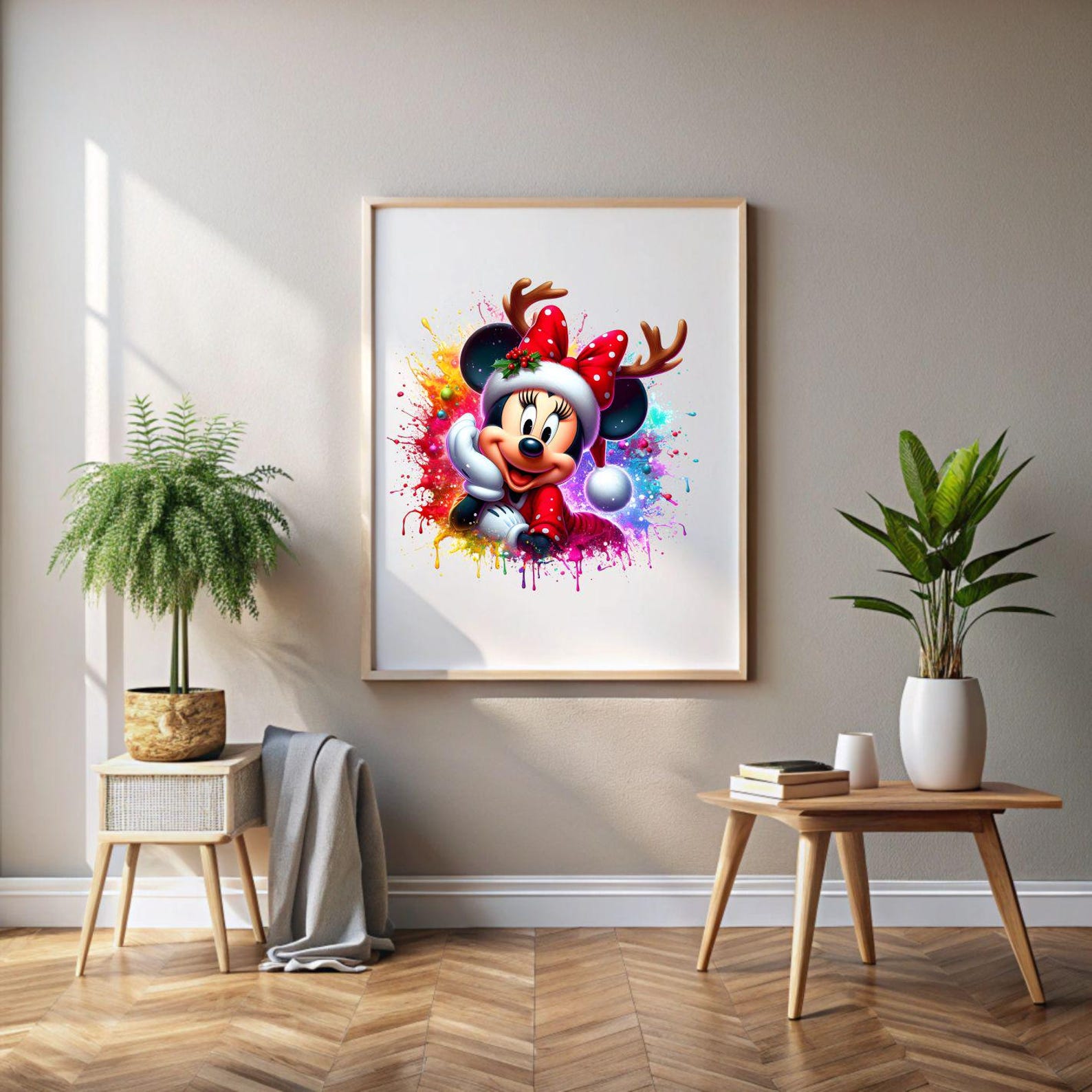 5 PNG Chirstmas Deer Minnie Mouse Png ,christmas Minnie Character,merry ...