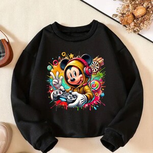 5 PNG Gamer Mickey Png Stitch Splash and Watercolor Png Gamer Mickey ...